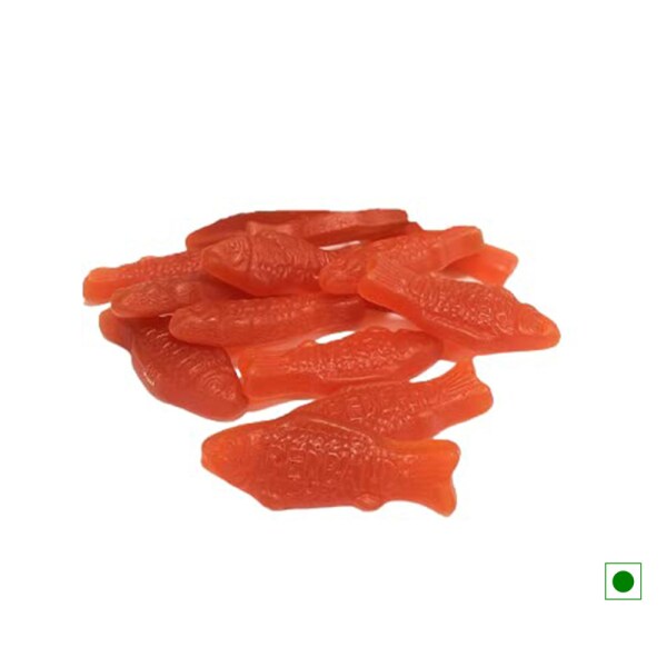 Red Band Swedish Fish Veg Imported Gelatine free Raspberry Jelly Gummy ...