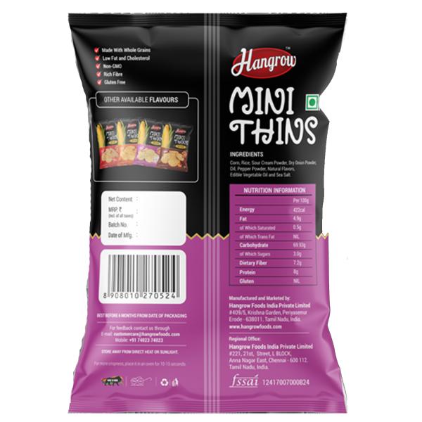 Hangrow Mini Thins Pack of 9 - Onion - JioMart