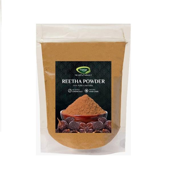Thanjai Natural Reetha Powder 1000g| Aritha| Soapnuts Powder For Silky ...