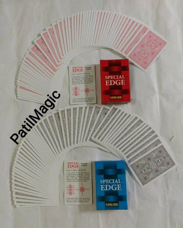 special edge deck playing cards (pack of 2) - JioMart