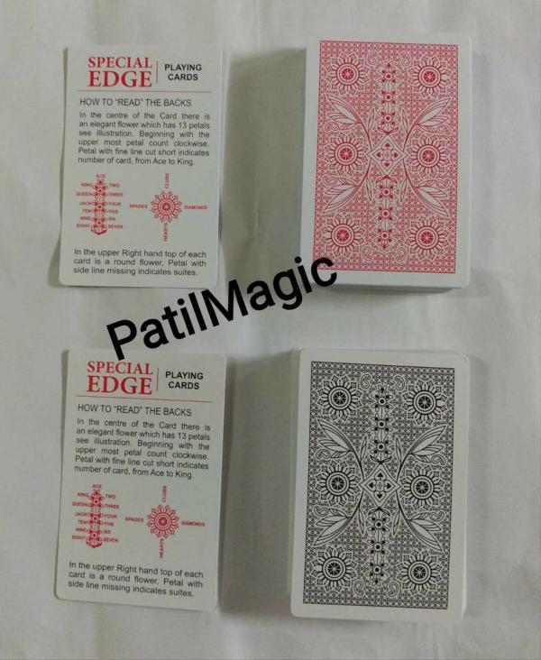 special edge deck playing cards (pack of 2) - JioMart