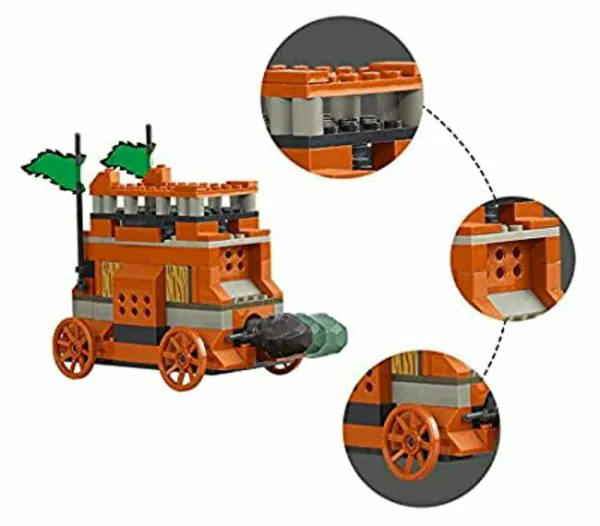 Sluban Red Cliff Construction Blocks Set M38-B0260 Multi Color - 138 ...