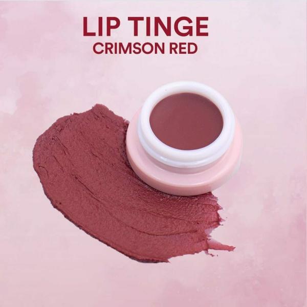 Skinncells Lip Tinge (Crimson Red) - Hydrating, Rich Colour Mousse ...