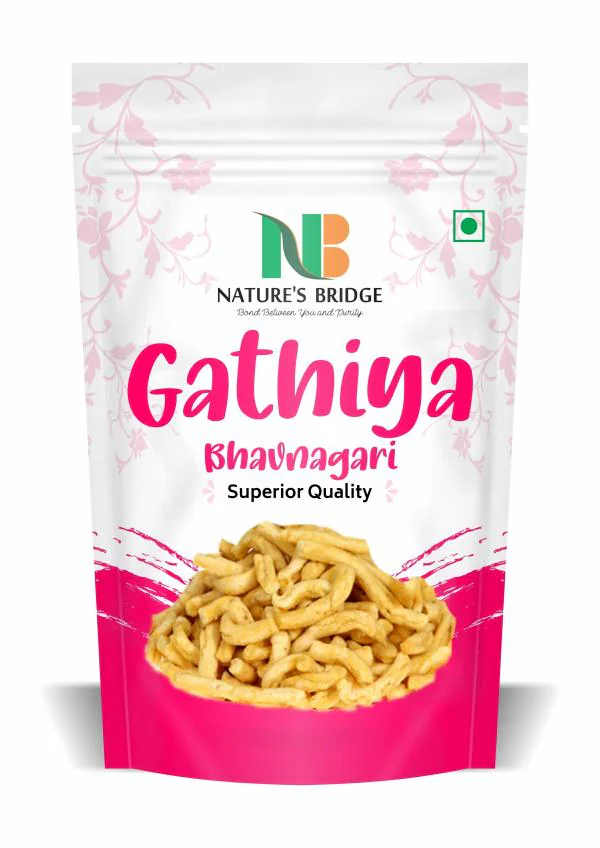 Nature's Bridge Bhavnagari Gathiya | Gujarati Namkeen | Snacks ...
