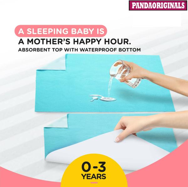 Pandaoriginals Diaper Dry Sheet (Blue, Large) - JioMart