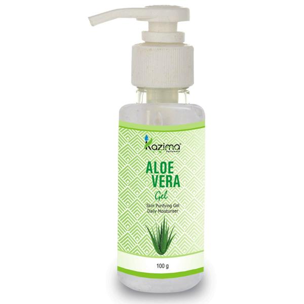 KAZIMA Aloe Vera Gel Raw Face, Acne Scars, Hair Care, Moisturizer ...