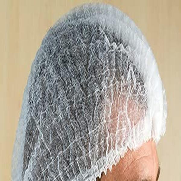 MAPPA | 200 Pcs | White Disposable Head Cover | Elastic Bouffant Cap ...