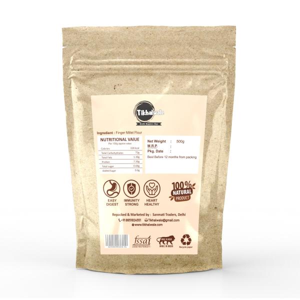 Tikhalwale Flour Pack of Bajra, Ragi, Makka, Jowar [500gm Each] - JioMart