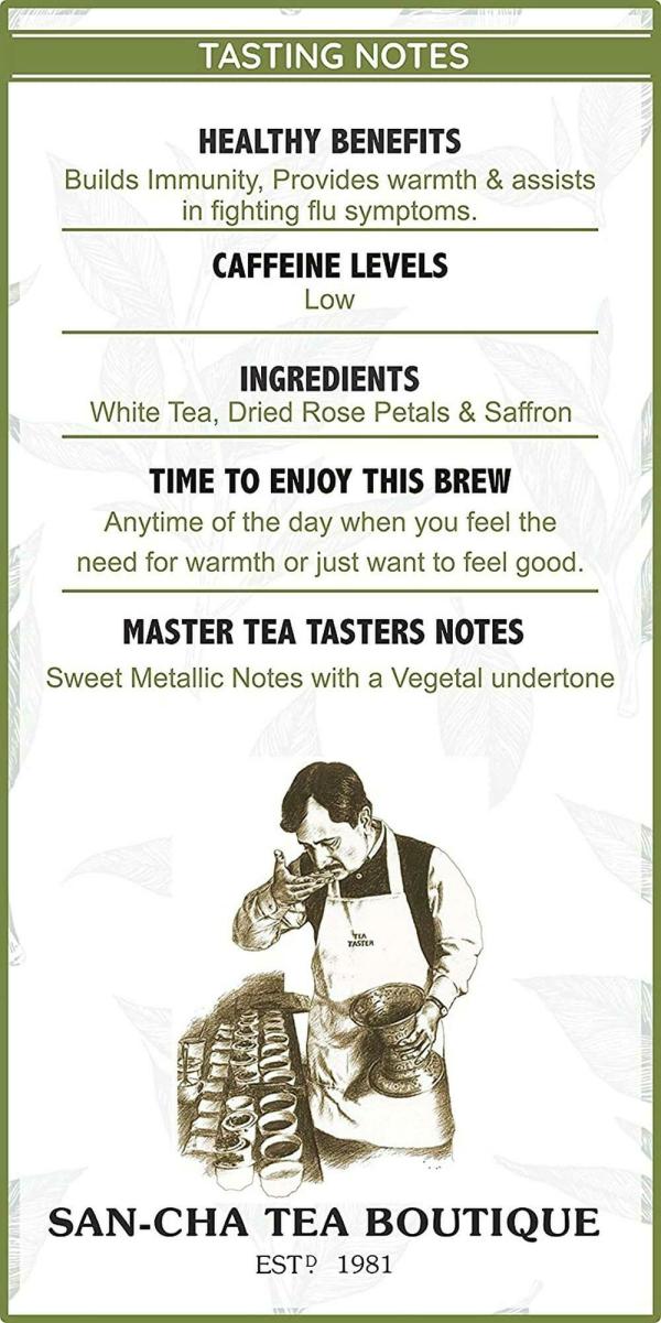 San-Cha Saffron White Tea 75 g - JioMart