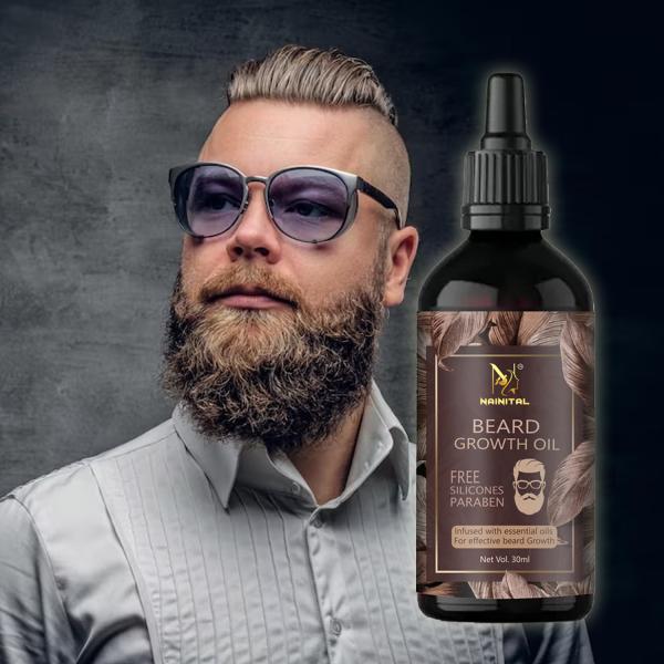 Beard Oil With Natural Ingredients Hair Oil (32 ml) Pack of 1 - JioMart