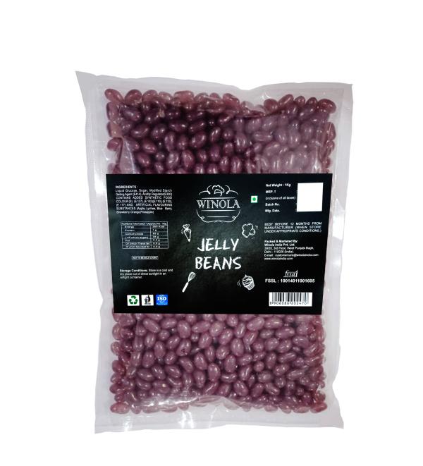 Winola Jelly Beans Grapes Flavour | Jelly Candy (1 kg) - JioMart