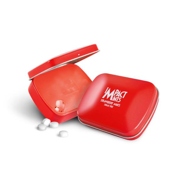 Impact Mints Sugar-free Mints Strawberry Flavor ( Pack of 6) 14g each ...