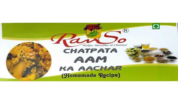 Ravso Mango Pickle - 500 G - JioMart