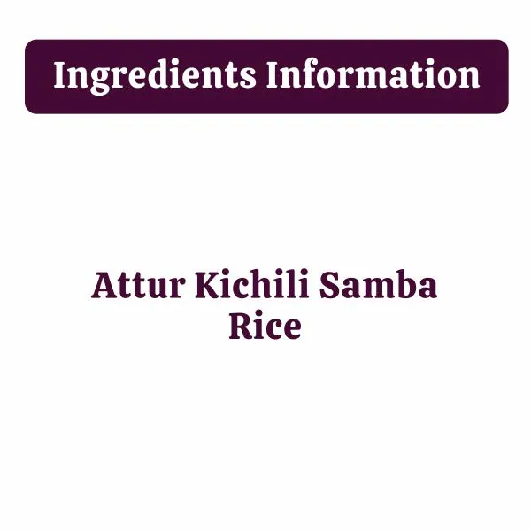 Attur Kichili Samba Rice (1kg) - JioMart