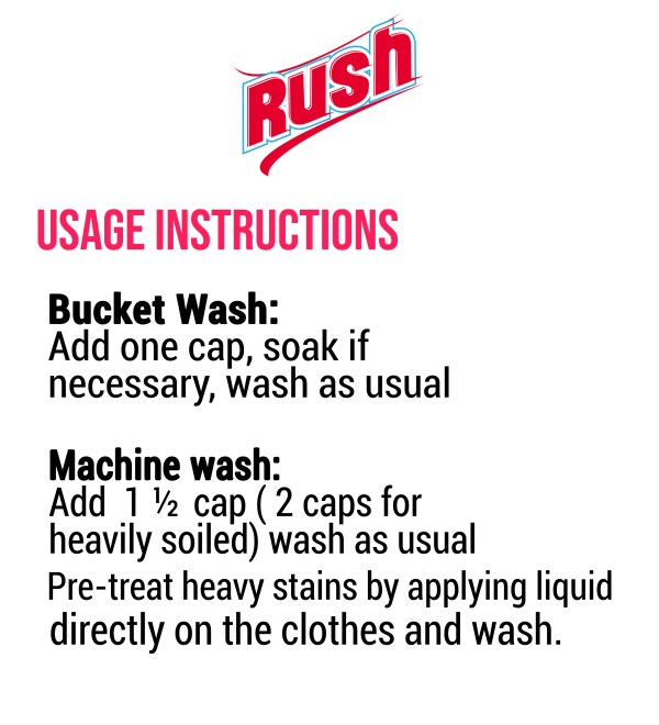 Airlia Rush Liquid Detergent 1 LTR + 1 LTR - JioMart