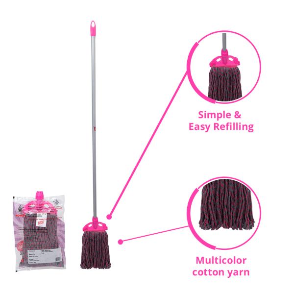 Monkey 555 Single Clip Mop - Pack of 2 - JioMart