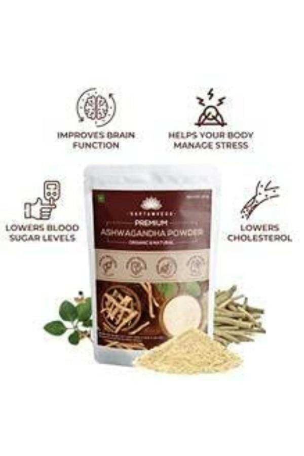 Saptamveda Organic Ashwagandha Powder 500g (Pack of 1) - JioMart