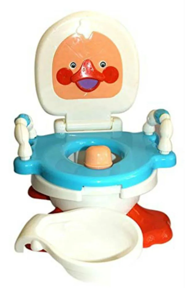 Goyal's Duck Potty Training Seat with Removable Bowl and Closable Cover ...