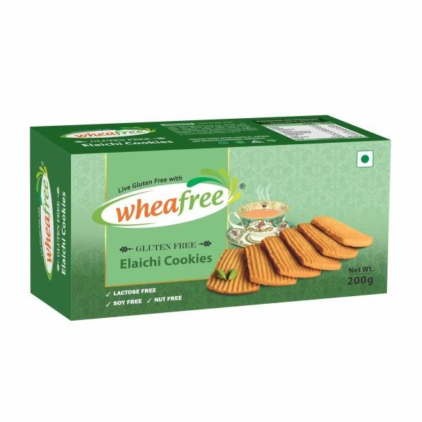 Wheafree Gluten Free Cookies Combo Elaichi, Coconut and Chocochips ...