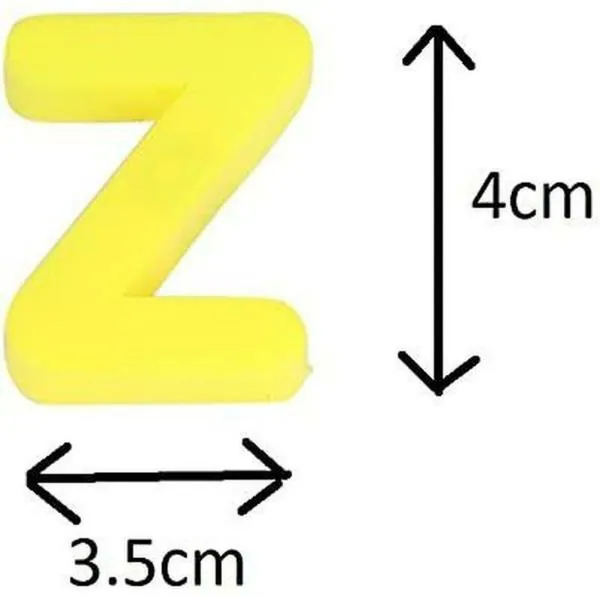 BHVMEY Multicolor ABCD Magnetic Learning Capital Alphabets Educational ...