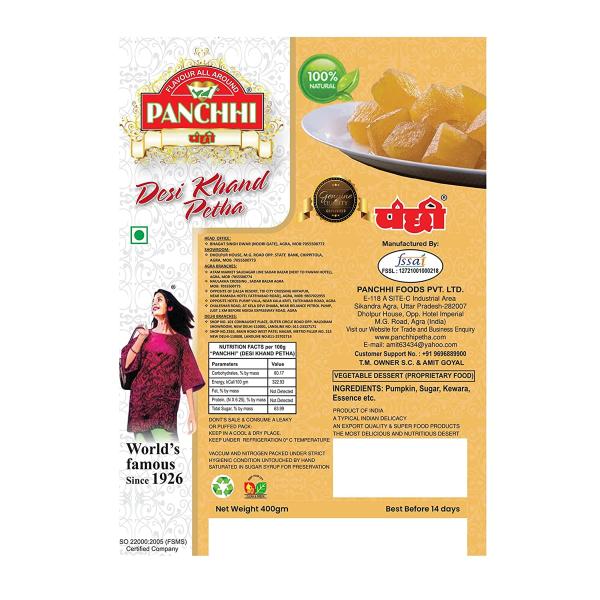 PANCHHI Kesar khand Petha | Agra Special | Ash Gourd sweet_400 GM - JioMart