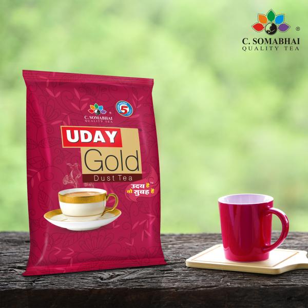 C. SOMABHAI's Uday Gold CTC Dust Tea - 1kg, Unique Blend of Assam and ...