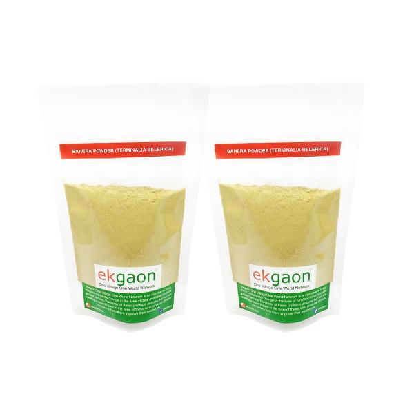 Ekgaon Bahera Powder (Terminalia belerica) 50 Gms + 50 Gms - JioMart