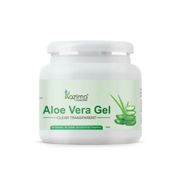 KAZIMA Aloe Vera Gel Raw Face, Acne Scars, Hair, Moisturizer & Dark ...