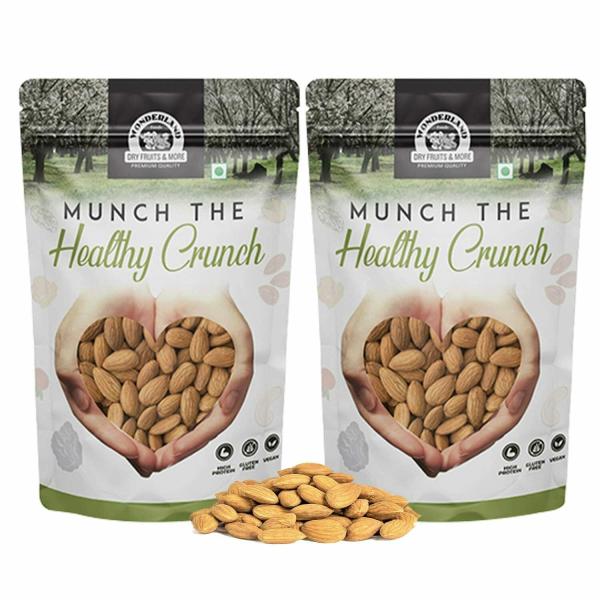 Wonderland Foods - California Badam 1Kg (500g X 2) Pouch - JioMart
