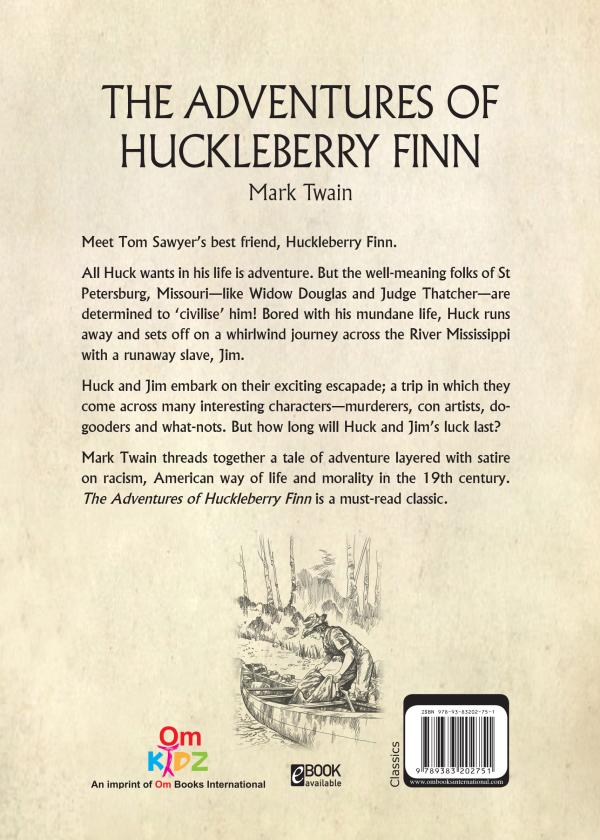 The Adventures of Huckleberry Finn - Illustrated Abridged Classics (Om ...