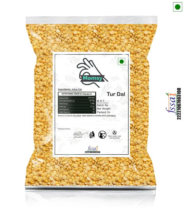 Momsy Premium Quality Toor Dal| Arhar Dal| Split| Pulses (5kg) - JioMart
