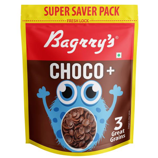 Bagrry's Choco+, 1200 GM with 3 Great Grains(Oats+Whole Wheat+Rice ...