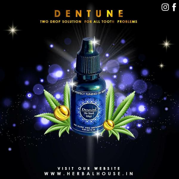 Dentune The Tooth Elixir 2 Drop Unique Liquid Toothpaste (Sensitivity ...