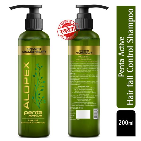 Keya Seth Aromatherapy, Alopex Penta Active Hair Fall Control Shampoo ...