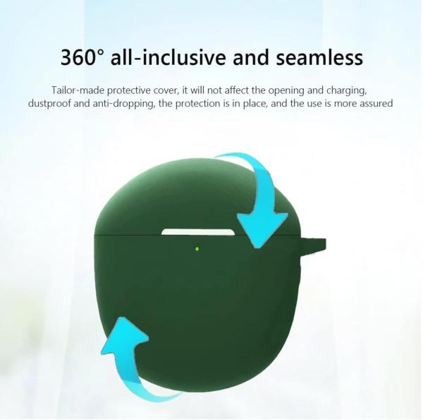 Ragro Kwq 3 Green Silicone Front And Back Case With Keychain For Boat ...