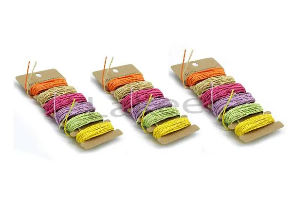 Lakeer Twisted Glitter Paper Rope Thread, Pack of 3, for Arts and ...
