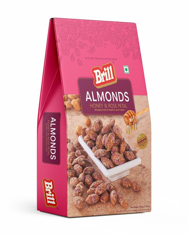 Brill Honey & Rose Petal Almond 200g - JioMart