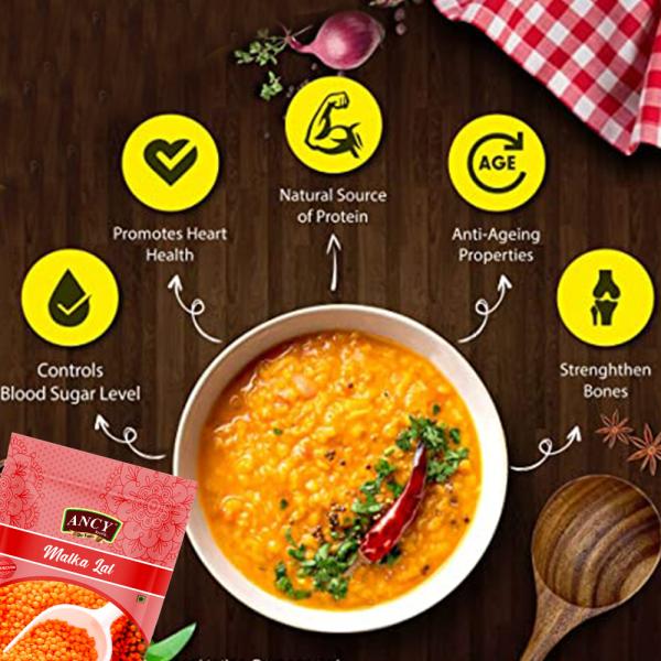 Ancy Masoor Lal/Malka Lal Dal 500 g - JioMart