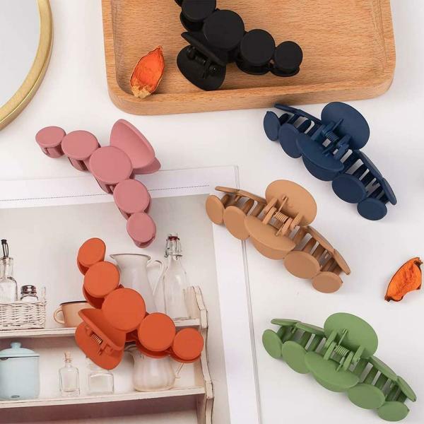 Trendy Club Women and Girls Solid Hair Clips (Pack of 6) - JioMart