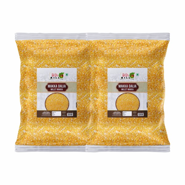 Organic Makka Maize Corn Daliya|Maize Porridge/Daliya/Khichdi|Broken ...