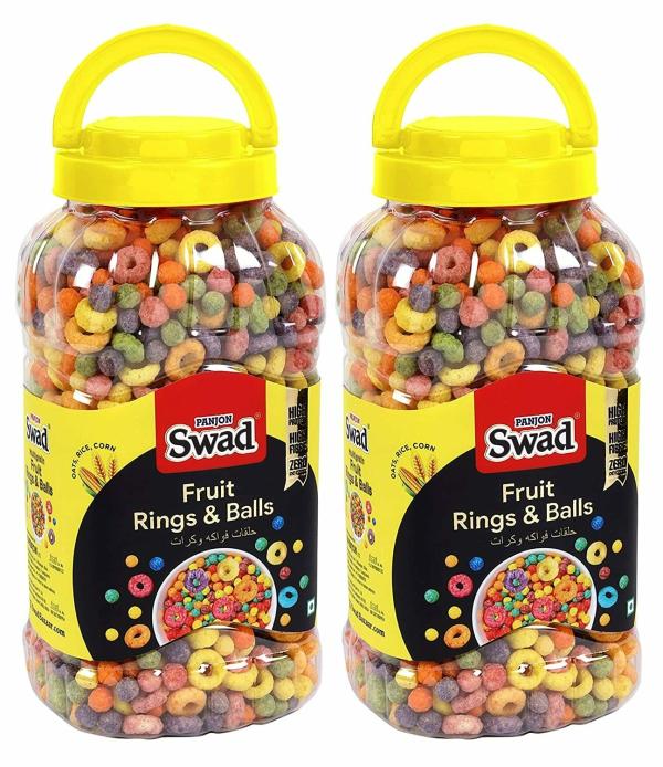 Swad Breakfast Cereal Fruit Ring, Multigrain (Made with Oats, Rice ...