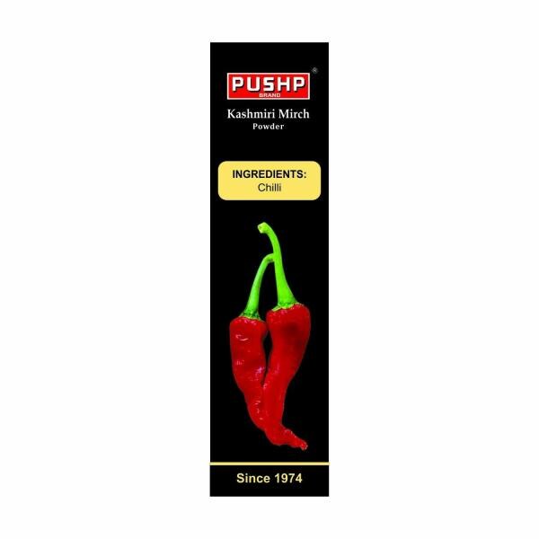 Pushp Brand Kashmiri Red Chilli Powder 500g Jar (Pack of 1) - JioMart