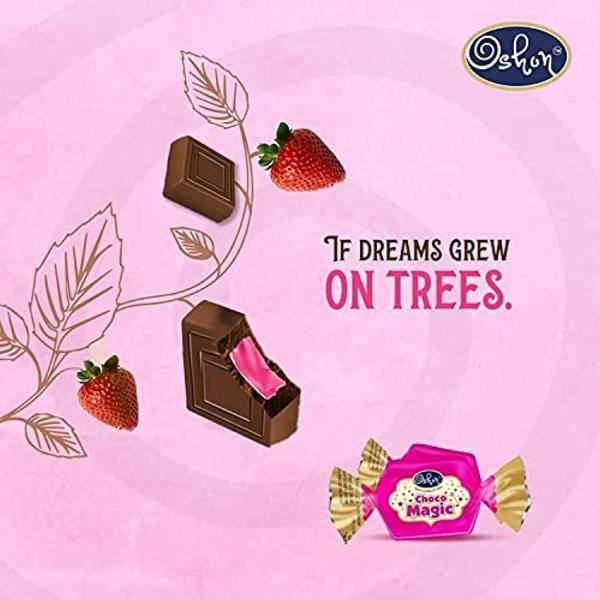 Oshon Chocolates Centre Filled Choco Magic Strawberry Filled Truffle ...