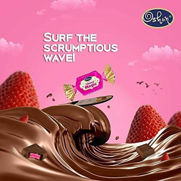Oshon Chocolates Centre Filled Choco Magic Strawberry Filled Truffle ...
