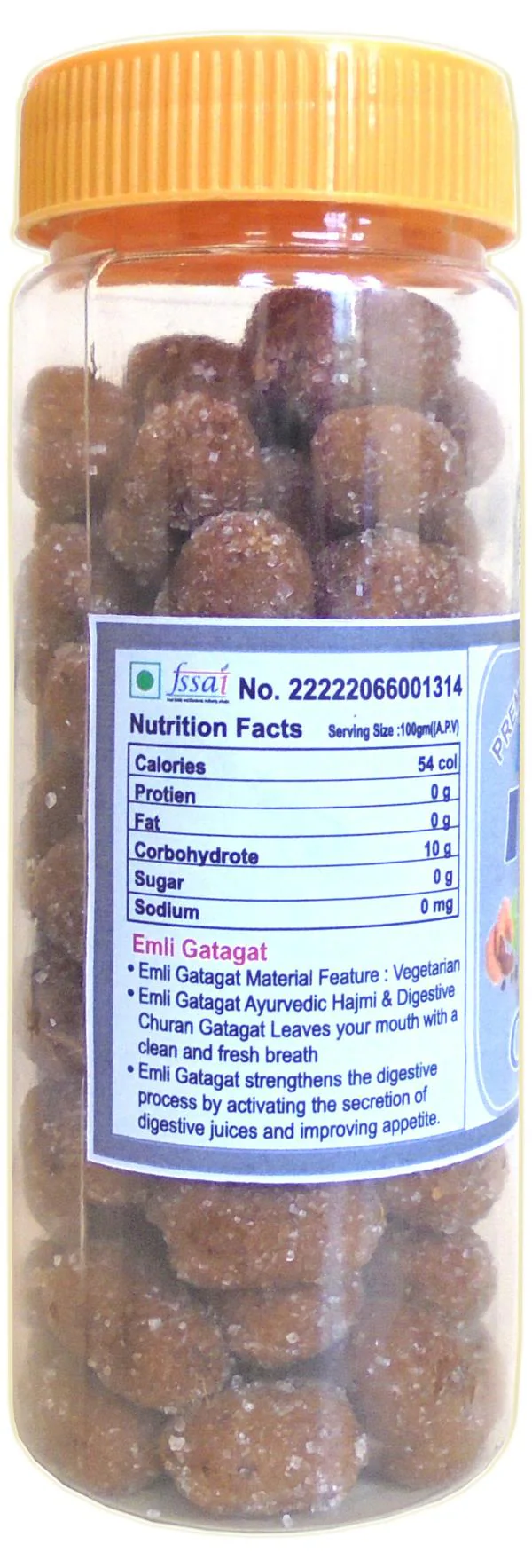 Pure & Natural, Imli Gatagat Candy 500 gm| Sweet and Sour Tamarind ...