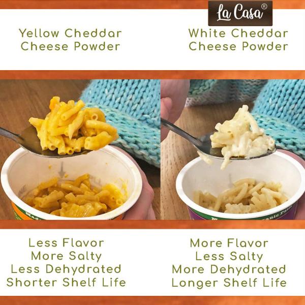 La Casa Natural White Cheddar Cheese Powder 350 Gm - JioMart