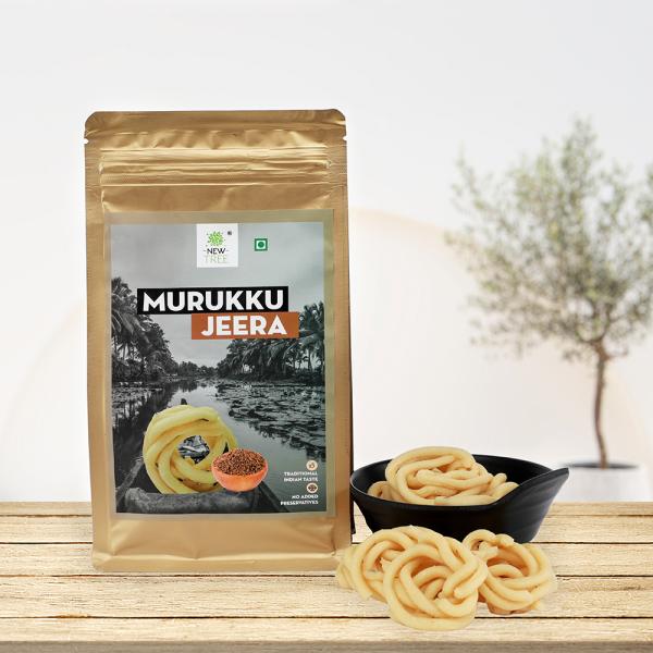 New Tree Murukku Jeera Pack Of 2 Combined Weight 400g - JioMart