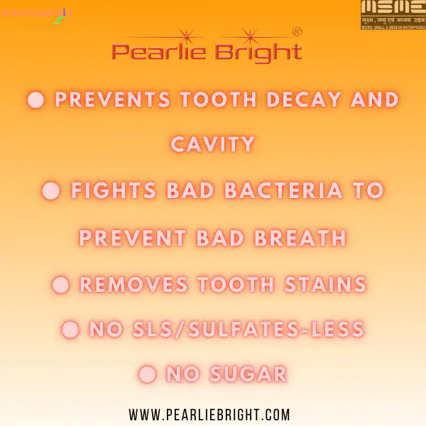 Pearlie Bright Anti cavity SUGAR Free Toothpaste-110g (Pack of 8) for ...
