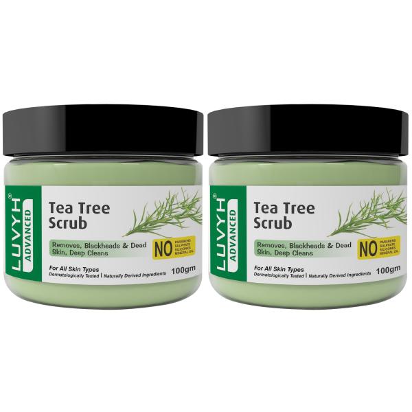 Tea Tree Scrub- 200g (Pack of 2) - JioMart