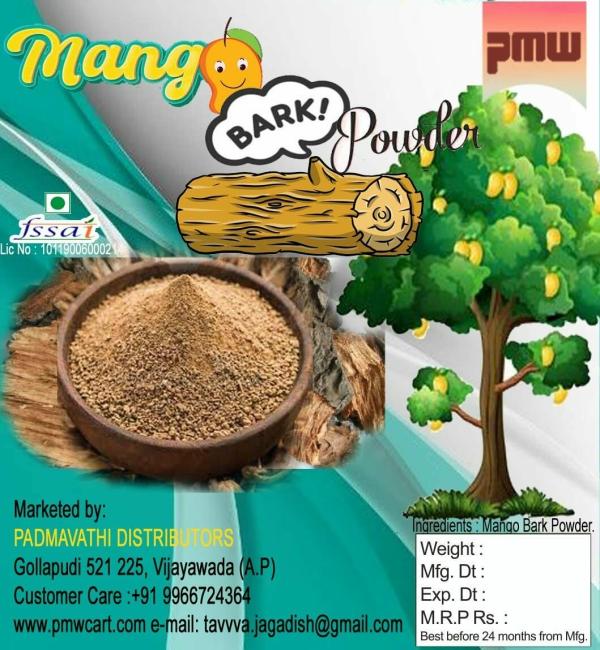 PMW - Mango Bark Powder - Natural Mango Tree Bark Powder - 100 Grams ...